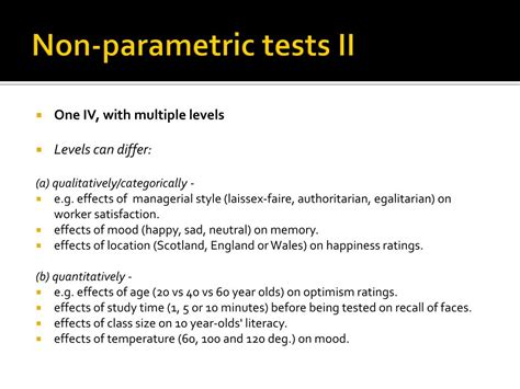 PPT Non Parametric Statistics PowerPoint Presentation Free Download ID 5946957
