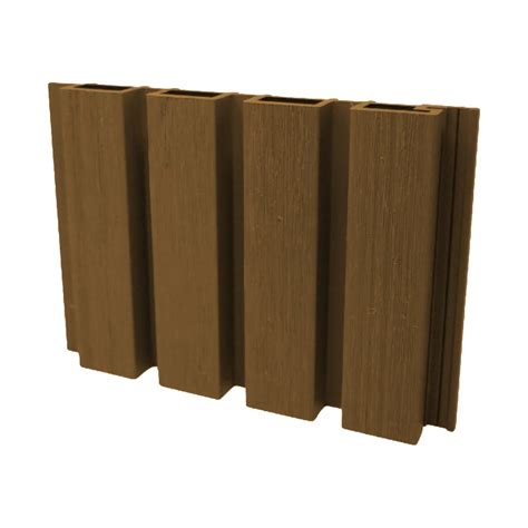 Buffaloclad Composite Slatted Cladding Spiced Cedar 2500 X 200 X 26mm