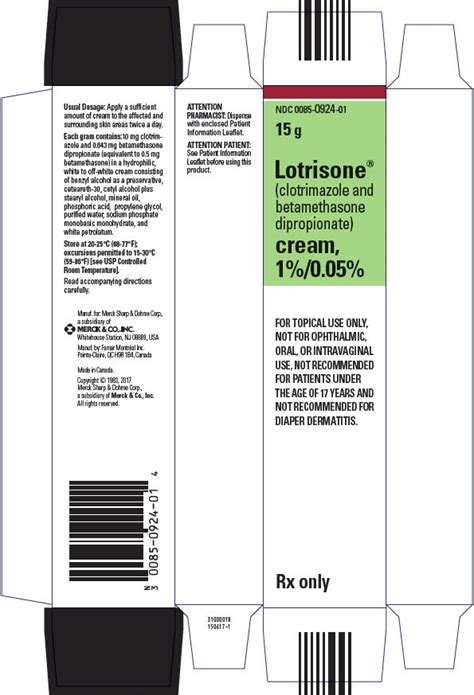 Lotrisone Package Insert Prescribing Information Moa