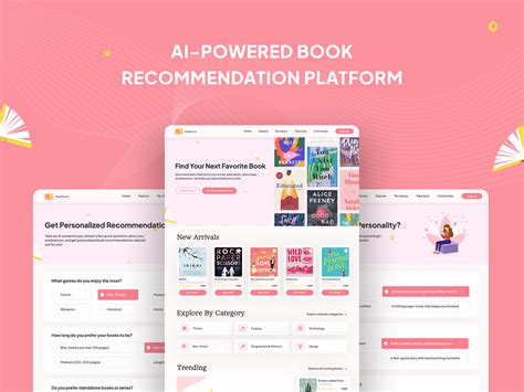 Ai Powered Book Recommendation Platform 📚 By Ishika Raghuwanshi On Dribbble