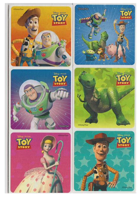 25 Licensed Toy Story Stickers 2 5 X 2 5 Etsy