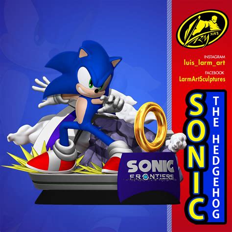 🦔 Sonic The Hedgehog Fan Art・archivo 3d Para Impresión 3d・cults