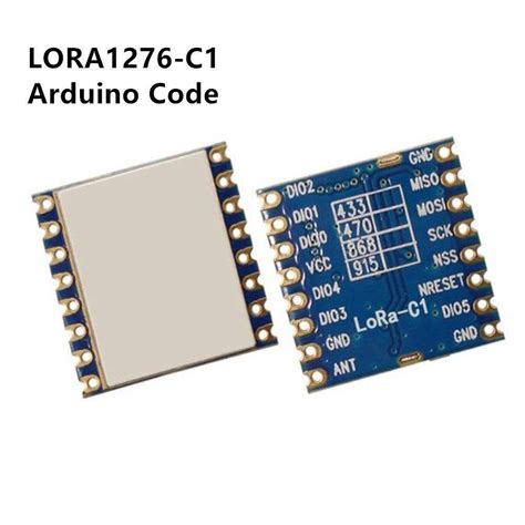 Compatible With Rfm95w，lora 1276 Chip Module With Arduino 100mw Long Range Wireless Transceiver