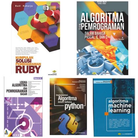 Promo Buku Paket Hemat Algoritma Logika Algoritma Machine Learning Diskon Di Seller