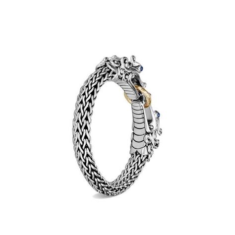John Hardy Naga Bracelet With Blue Sapphire Bzs60193bspxm For Sale At