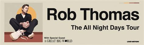 Rob Thomas The Rooftop At Pier 17