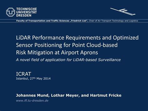 Pdf Lidar Performance Requirements And Optimized Sensor