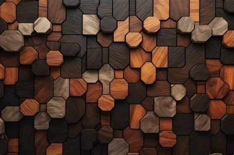 Premium Ai Image Wood Pattern