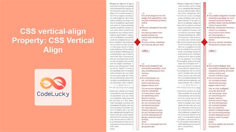 Css Vertical Align Complete Guide To Aligning Inline And Table Cell