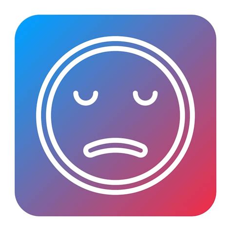 Premium Vector Apathetic Icon Vector Image Can Be Used For Human Emotions