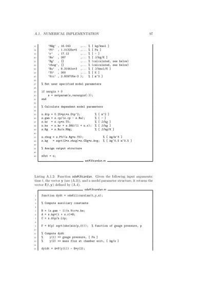 96 Appendix A Matlab Cod