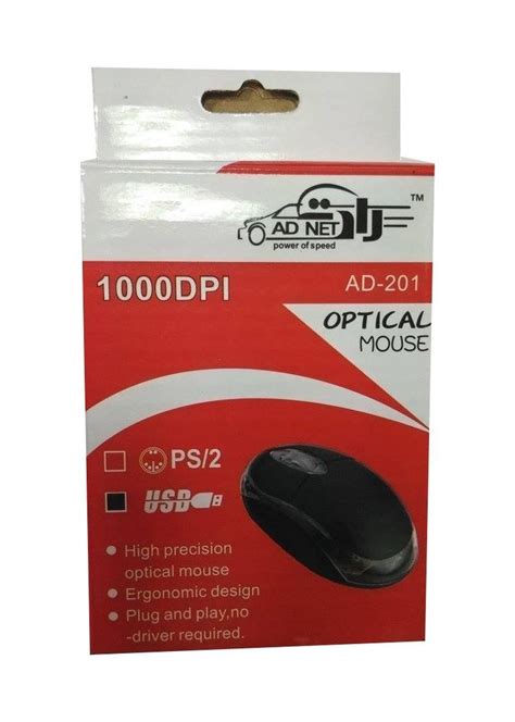 Adnet Ad 201 Optical Wired Mouse At ₹ 399piece In Ghaziabad Id