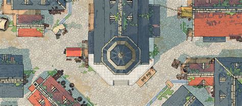 City Rpg Battle Maps Post Apocalypse Outpost Battle Map Pack ☣ Stash