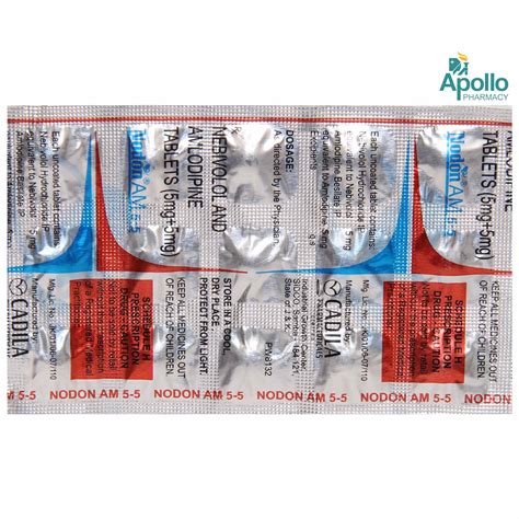 Nodon Am Tablet 15s Price Uses Side Effects Composition Apollo