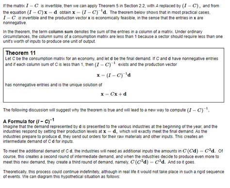 Leontief “input Output Model Assumes That For Each