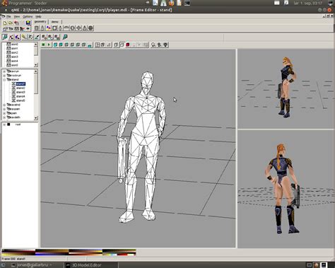 Female Quake Player Model Quakeone Quake 1 Resurrection