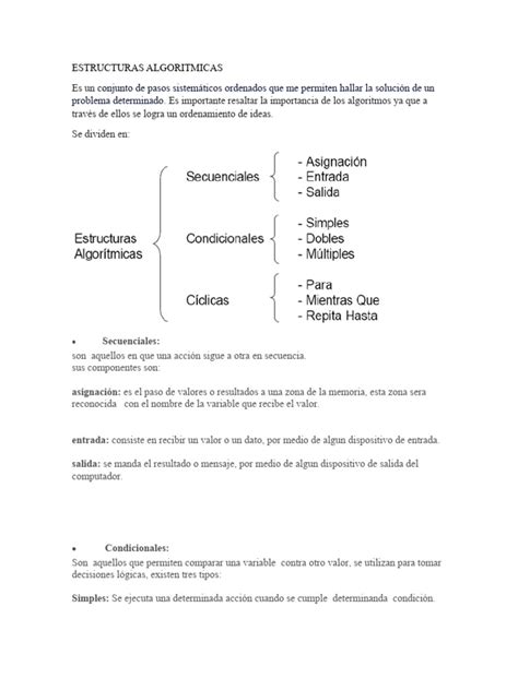 Estructuras Algoritmicas Pdf