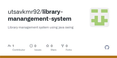 Github Utsavkmr92 Library Manangement System Library Management