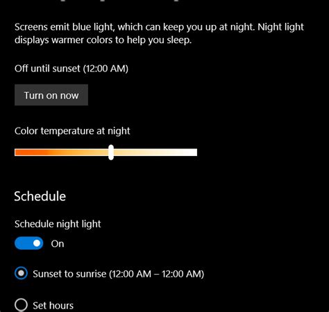 How To Enable Night Light Mode In Windows