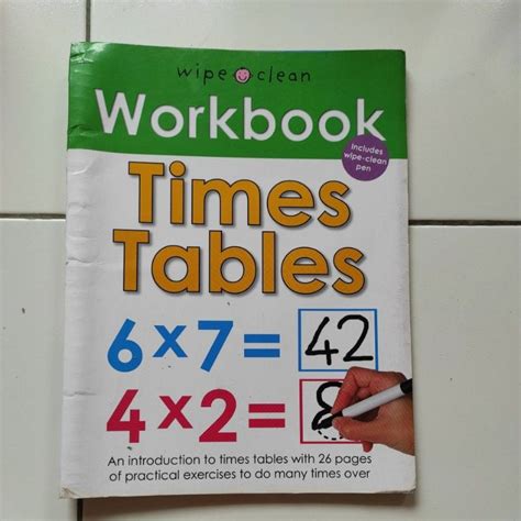Jual Workbook Times Tables Shopee Indonesia