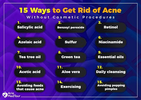 15 Ways To Get Rid Of Acne Without Cosmetic Procedures Ariamedtour