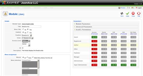 Introducing Aceacl Joomla Access Control Blog Joomace Llc