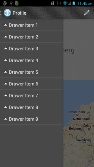 Google Maps Android MapView Overlaps DrawerLayout Stack Overflow