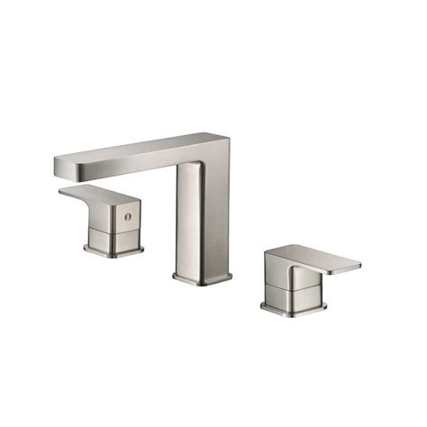 1962000sb Three Hole 8 Widespread Two Handle Bathroom Faucet Flusso Faucets