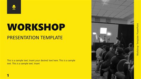 Workshop Template Powerpoint And Presentation Slides