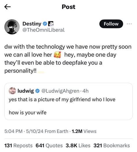 Destiny Twitter L Rludwigahgren