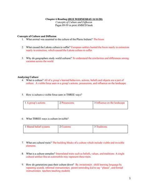 Chapter 6 Reading Questions Chapter 6 Reading Due Wednesday 111120