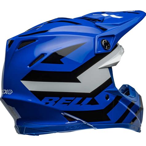 Bell Moto 9s Flex Banshee Cross Enduro Motorcycle Helmet Blue White For Sale Online Outletmotoeu