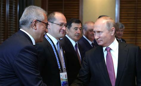 Meeting With President Of Uzbekistan Shavkat Mirziyoyev • President Of Russia