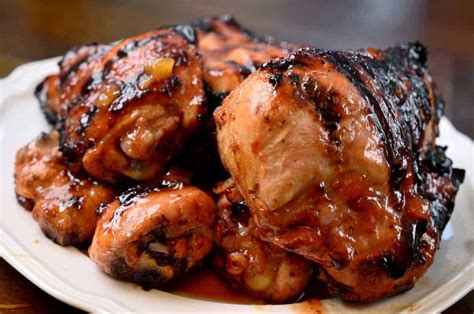 Receta Pollo A La Bbq Con Bourbon Y Tocino
