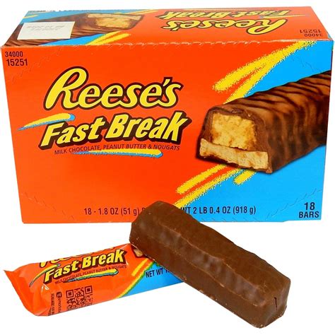 Reese Fast Break 18oz X 18 Units Candyvilleca