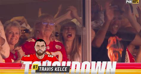 Taylor Swift Is Hyped In New Video Following Travis Kelce Touchdown