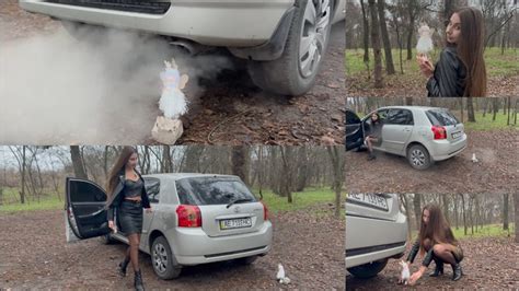 Revving Smoke Punishment For A Toy Custom Video Sex Beauty With