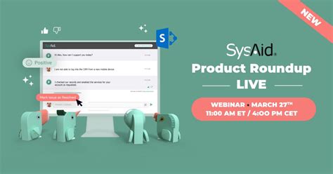 Sysaid Sysaidcopilot Aiitsm Newfeatures Sarah Libi