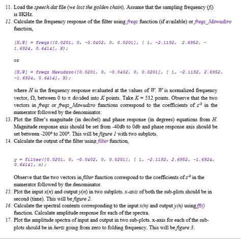Solved A Objective This Is A Matlab Based Exercise The