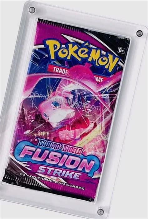 Tcghalo Acrylic Booster Pack Protector 5 Pack Crystal