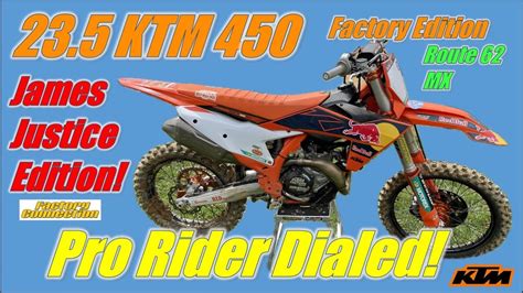 20235 Ktm 450 Factory Edition With Factory Connection Suspension