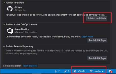 How To Connect A Visual Studio Project To Github