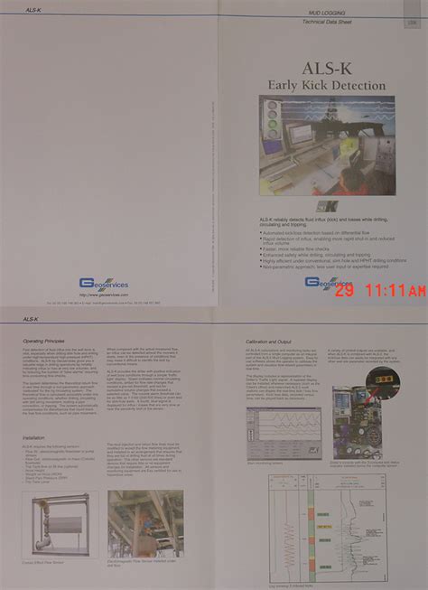 Geoservices Brochure B Early Kick Detection