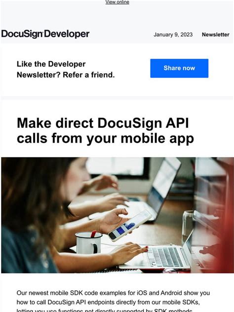 DocuSign Call DocuSign APIs Directly In Your Mobile Apps Milled