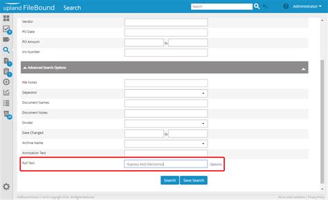 full text search