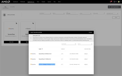 TensorFlow Multinode AMD Accelerator Cloud Help