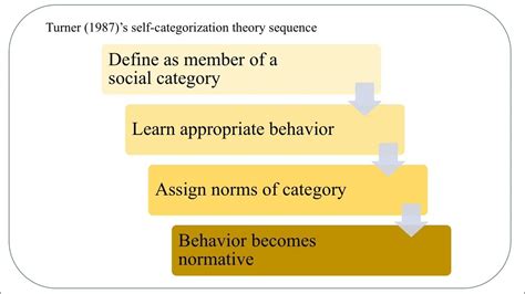 Self Categorization Theory Youtube