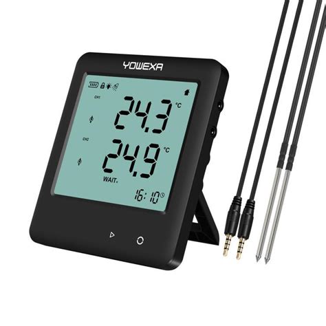 LCD Recorder Temperature Data Logger Digital Thermometer Temperature Monitor With External Probe