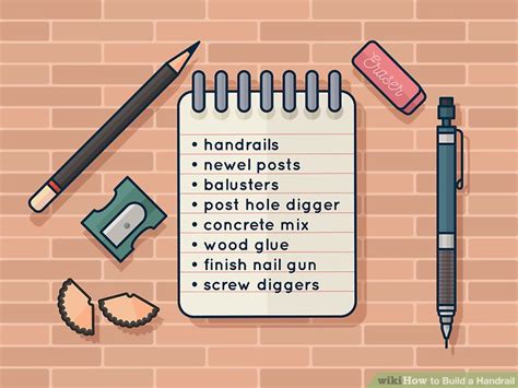 3 Ways To Build A Handrail WikiHow