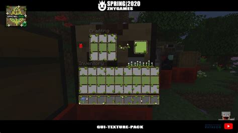 Spring2020 Gui Texture Pack 114x Minecraft Texture Pack